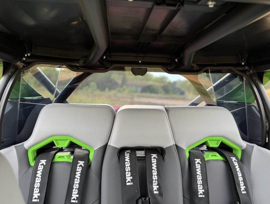 Kawasaki Teryx H2 Rear Panel Windshield – Razor Edge Design