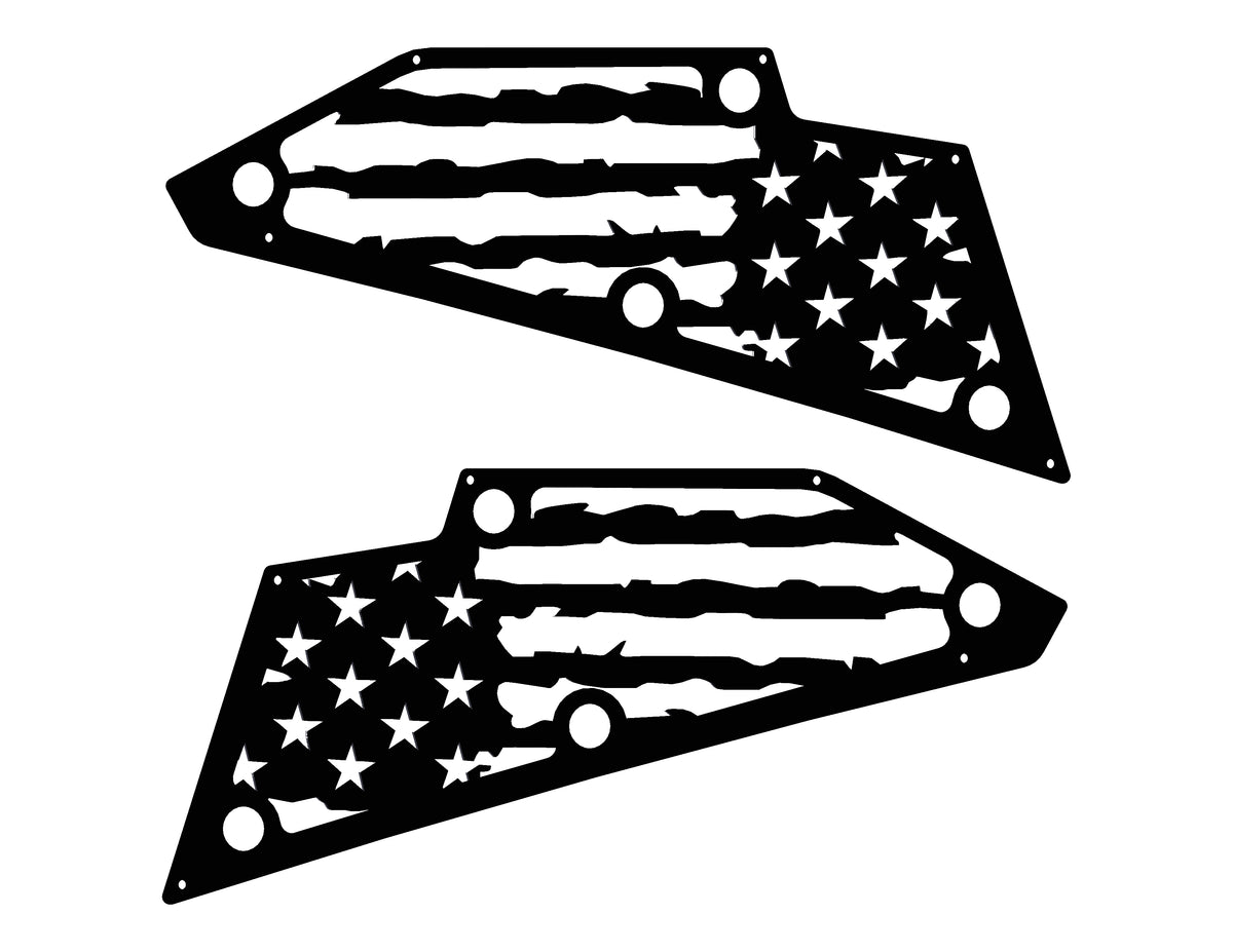 Zforce 950/850 Intake Covers – Razor Edge Design