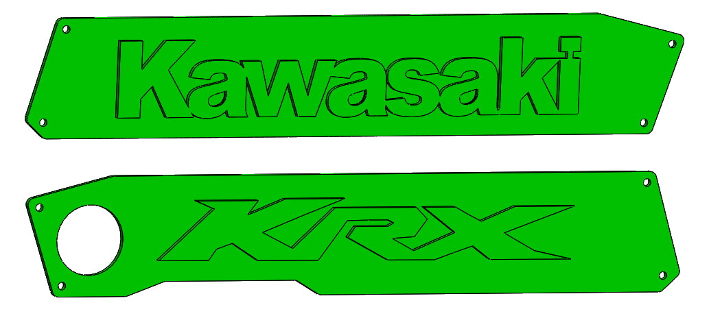 KRX Dash Dress Up Plates – Razor Edge Design